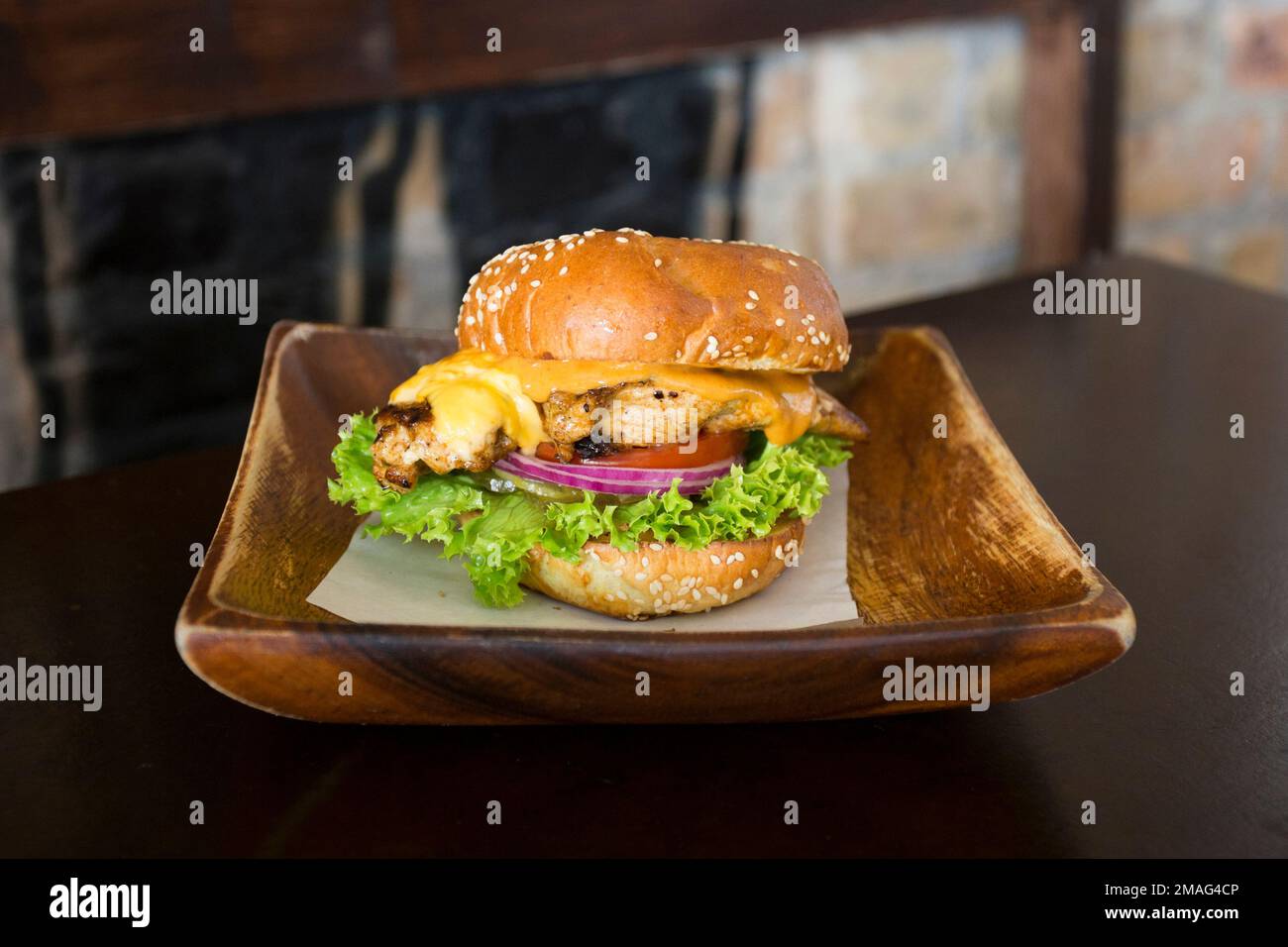 Cheeseburger cheese burger hi-res stock photography and images - Alamy