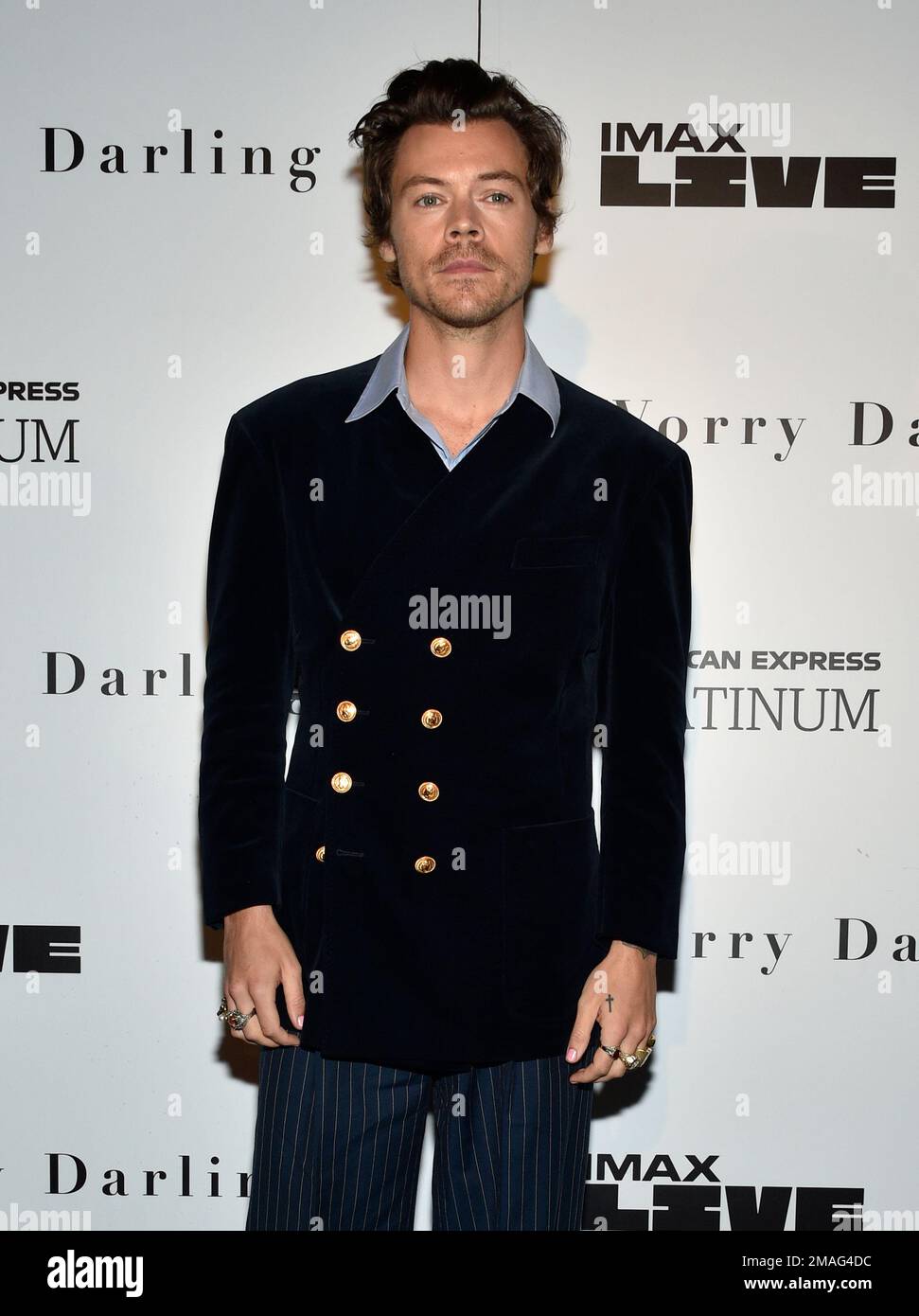 Harry Styles attends a special screening of "Don't Worry Darling" at ...
