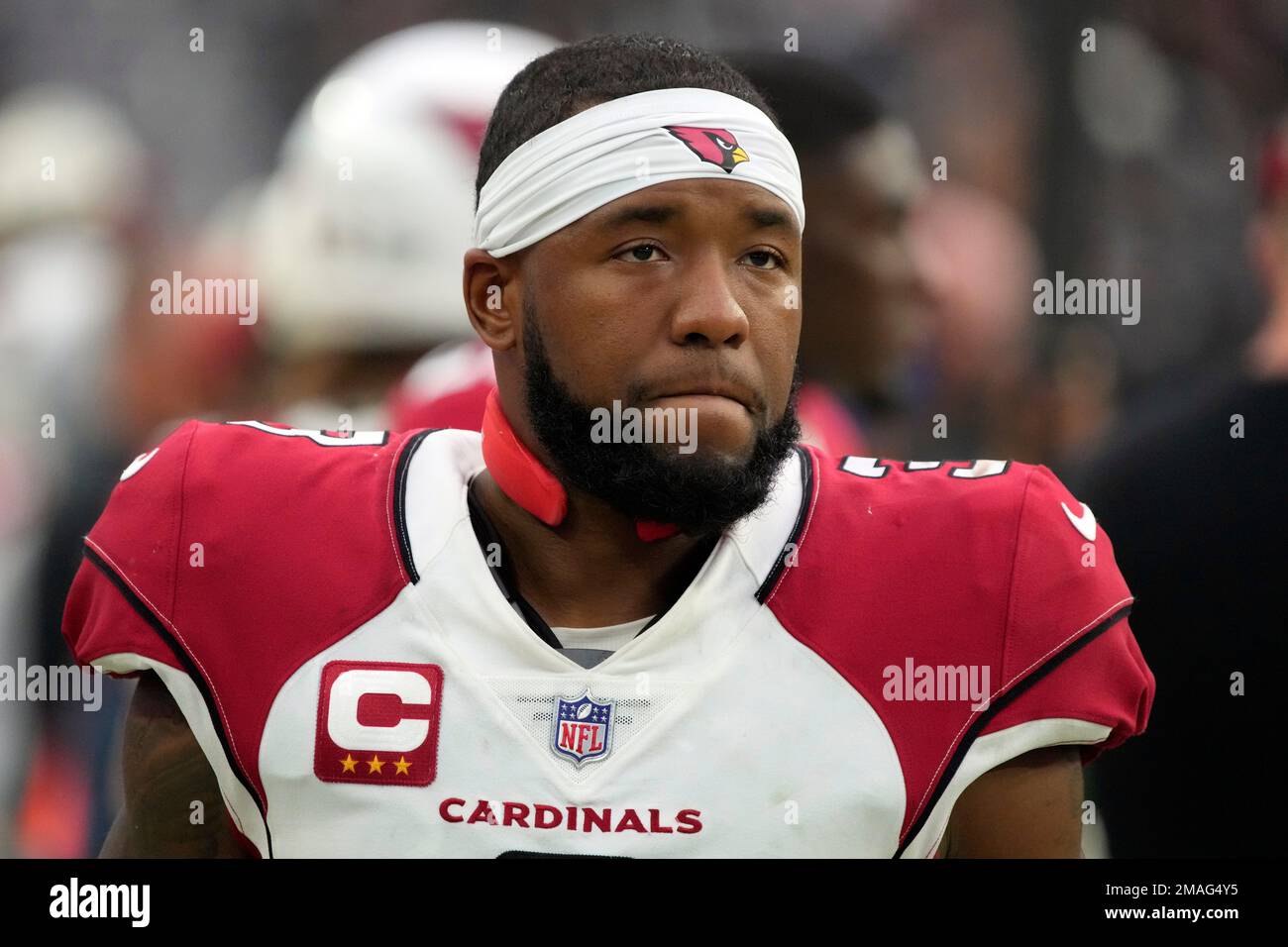 Arizona Cardinals safety Budda Baker (3) during the first half of an ...