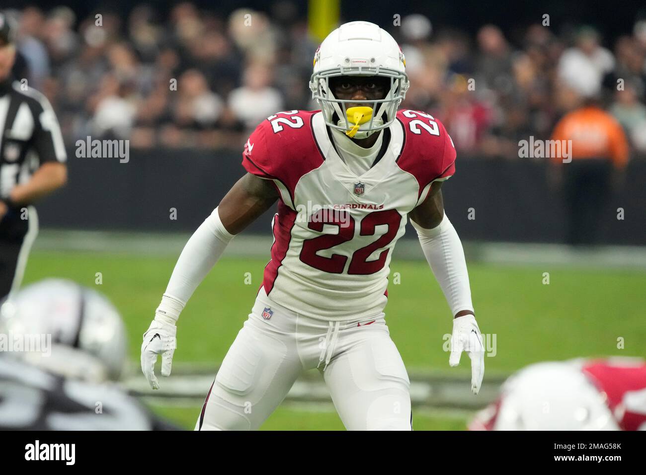 Arizona Cardinals safety Deionte Thompson (22) during the first half of ...