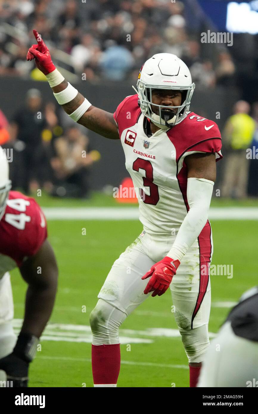 Arizona Cardinals safety Budda Baker (3) during the first half of an ...