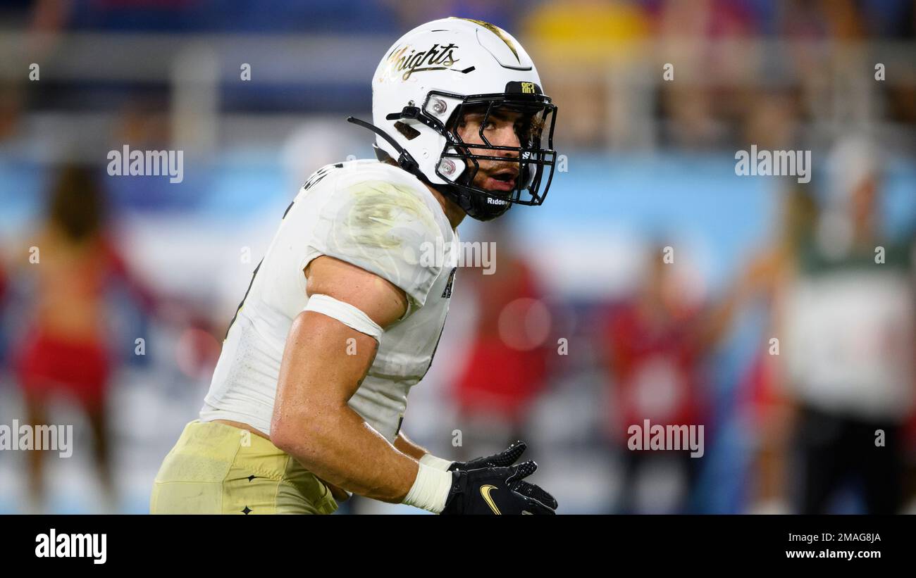 UCF running back Isaiah Bowser (5) during an NCAA football game on ...