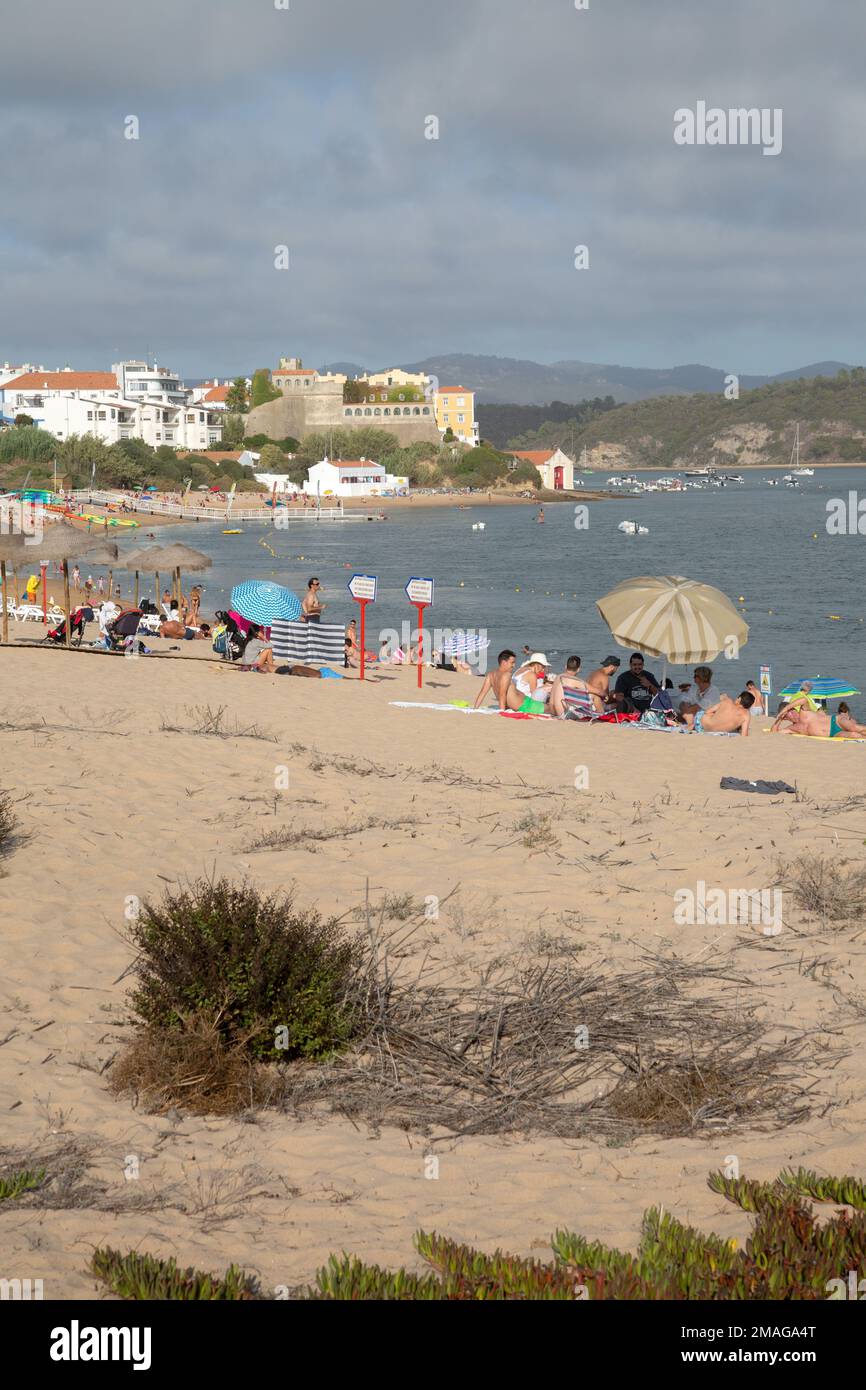 Franquia Beach; Vila Nova de Milfontes; Portugal Stock Photo - Alamy