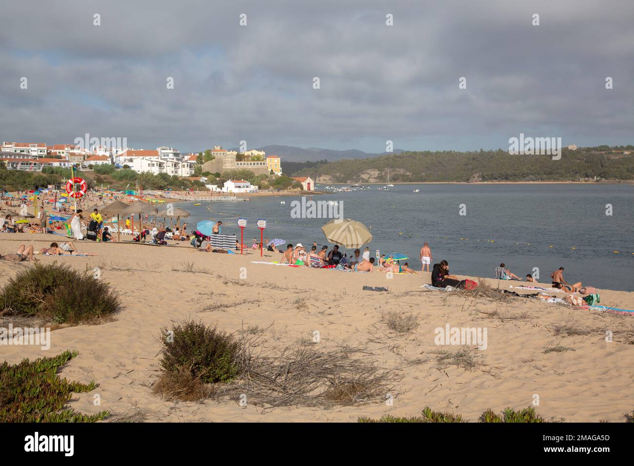 Franquia Beach; Vila Nova de Milfontes; Portugal Stock Photo - Alamy