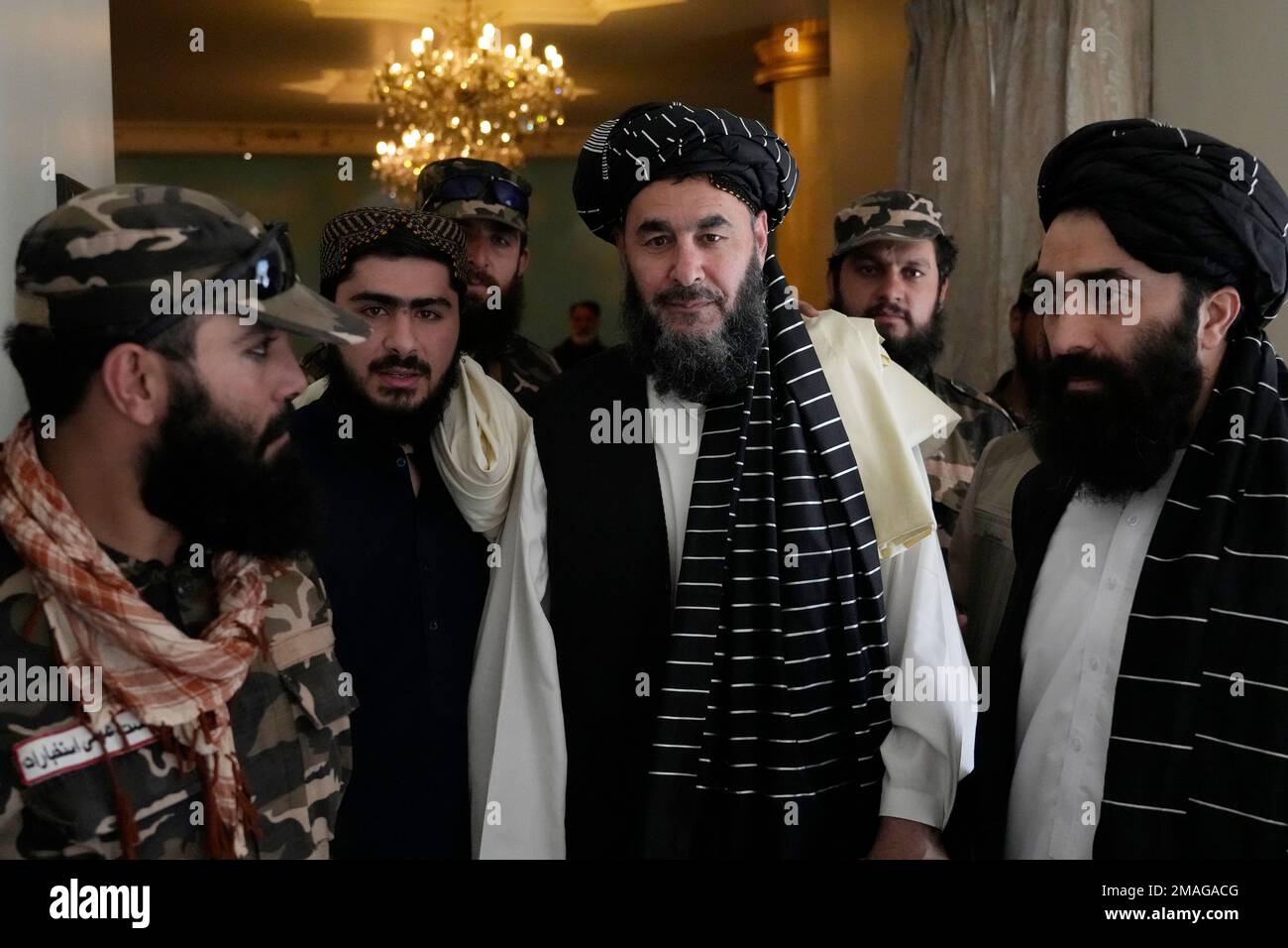 CORRECTS THAT BASHIR NOORZAI WAS RELEASED FROM AN AMERICAN PRISON NOT GUANTANAMO BAY - Bashir ...