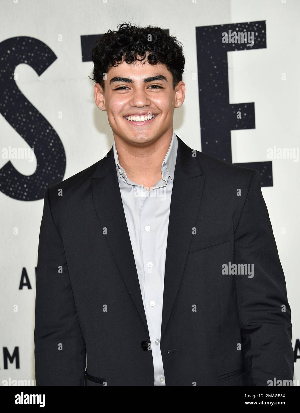 Alejandro Rosario attends the world premiere of "Amsterdam" at Alice ...