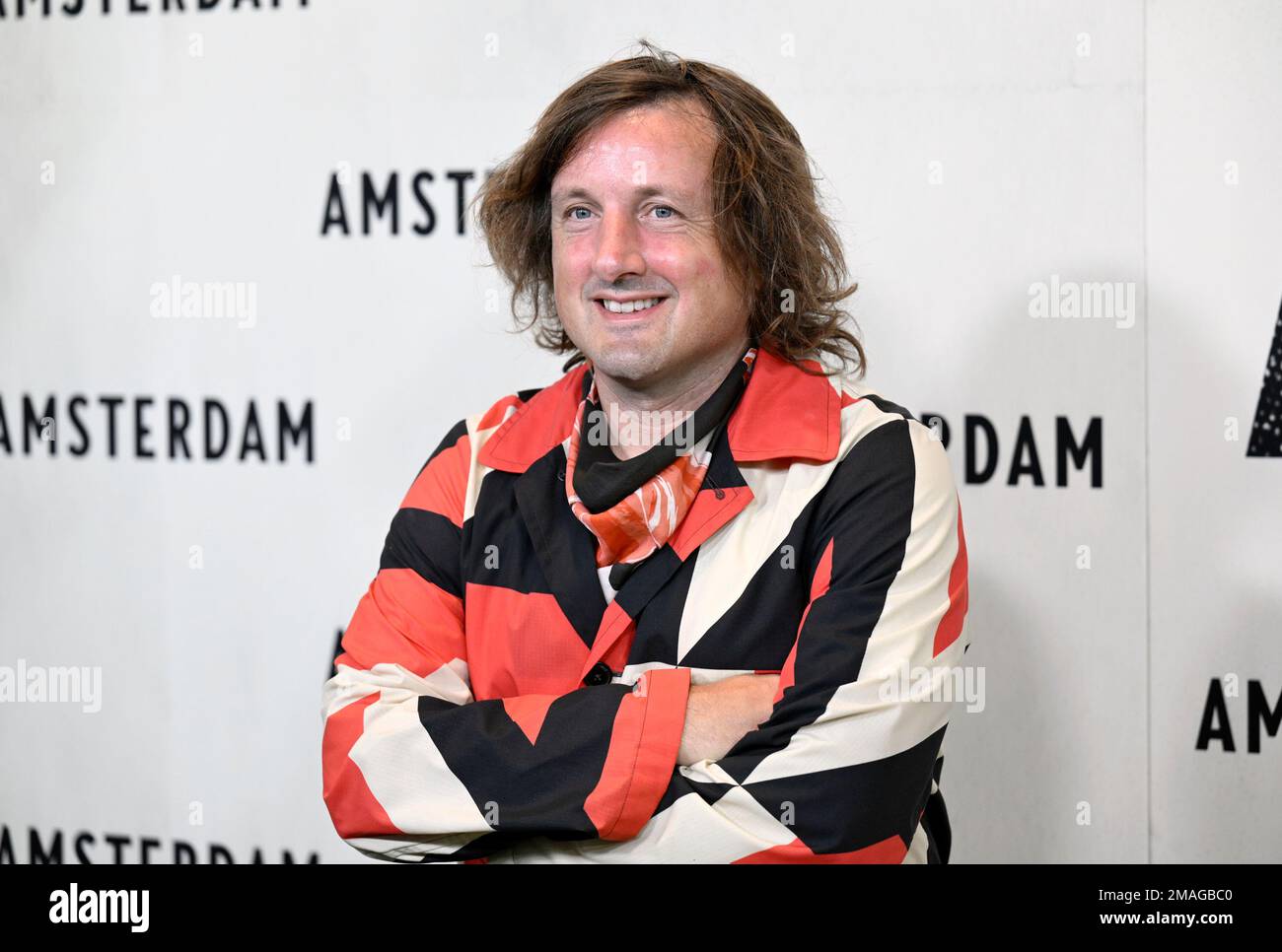 Daniel Pemberton attends the world premiere of "Amsterdam" at Alice ...