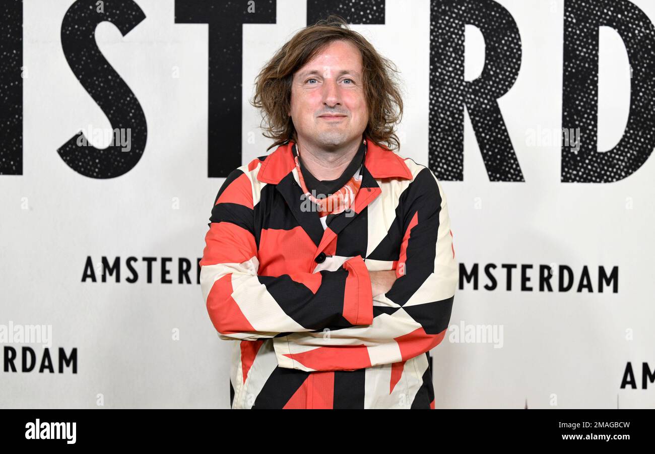 Daniel Pemberton attends the world premiere of "Amsterdam" at Alice ...