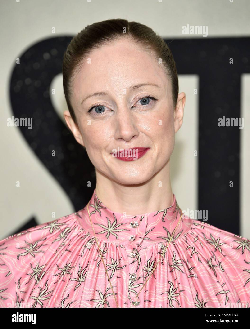 Andrea Riseborough attends the world premiere of "Amsterdam" at Alice ...