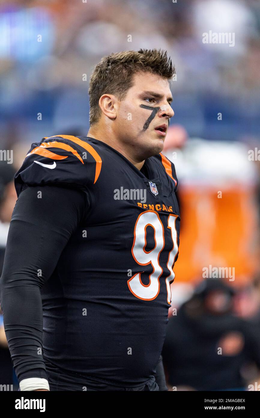 Cincinnati Bengals defensive end Trey Hendrickson (91) is seen during ...
