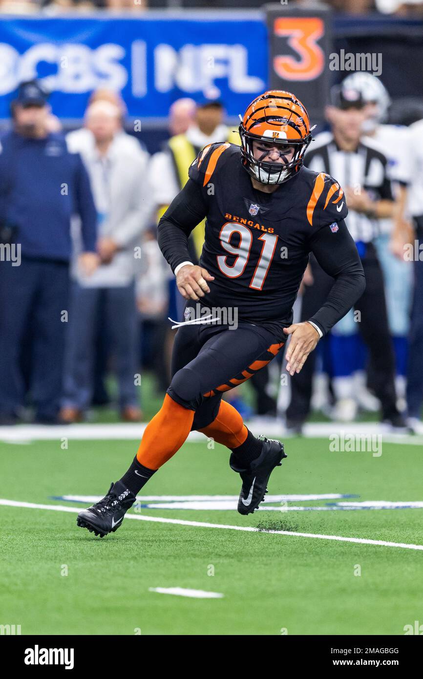 Cincinnati Bengals defensive end Trey Hendrickson (91) is seen during ...