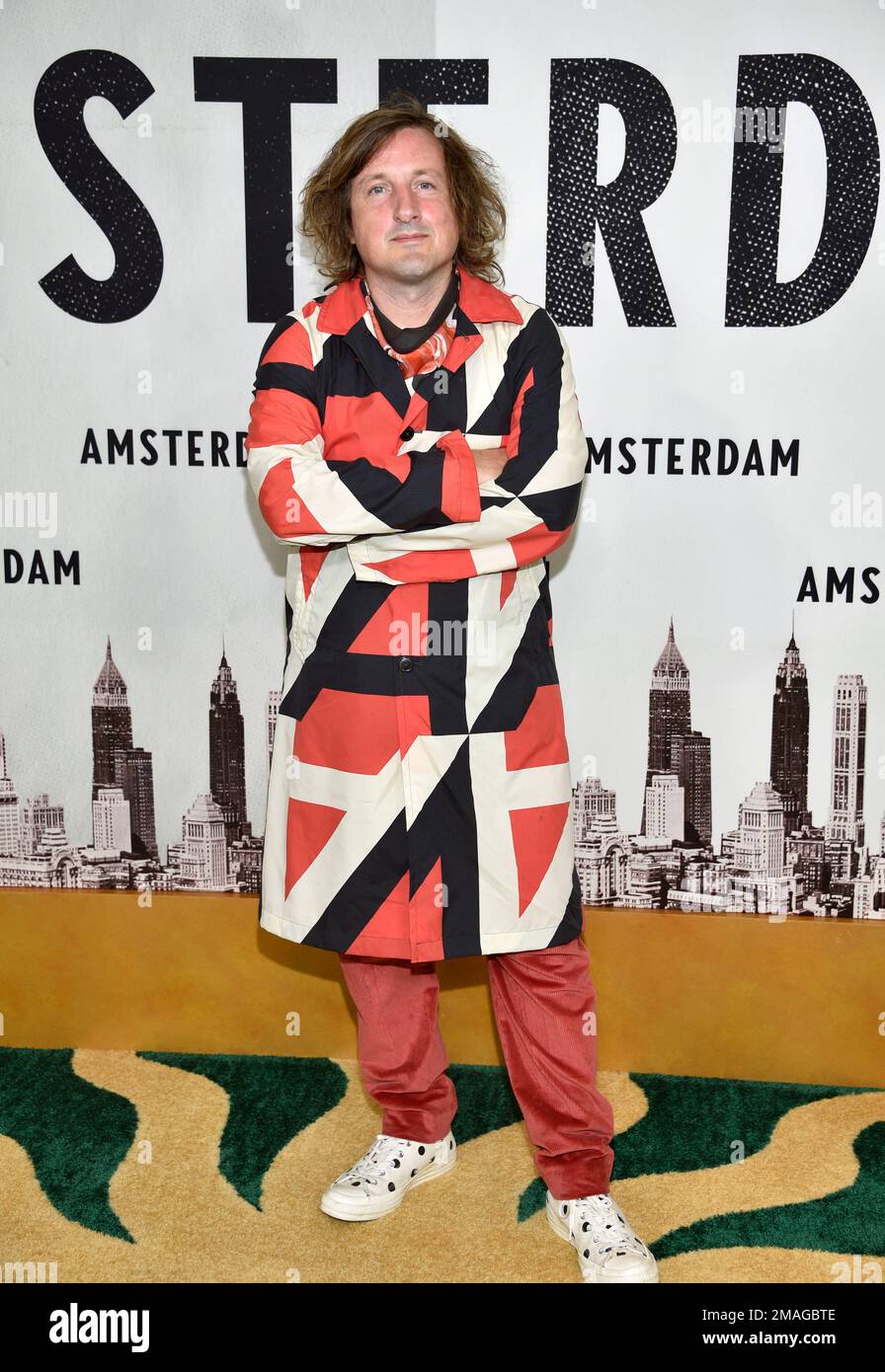 Daniel Pemberton attends the world premiere of "Amsterdam" at Alice ...