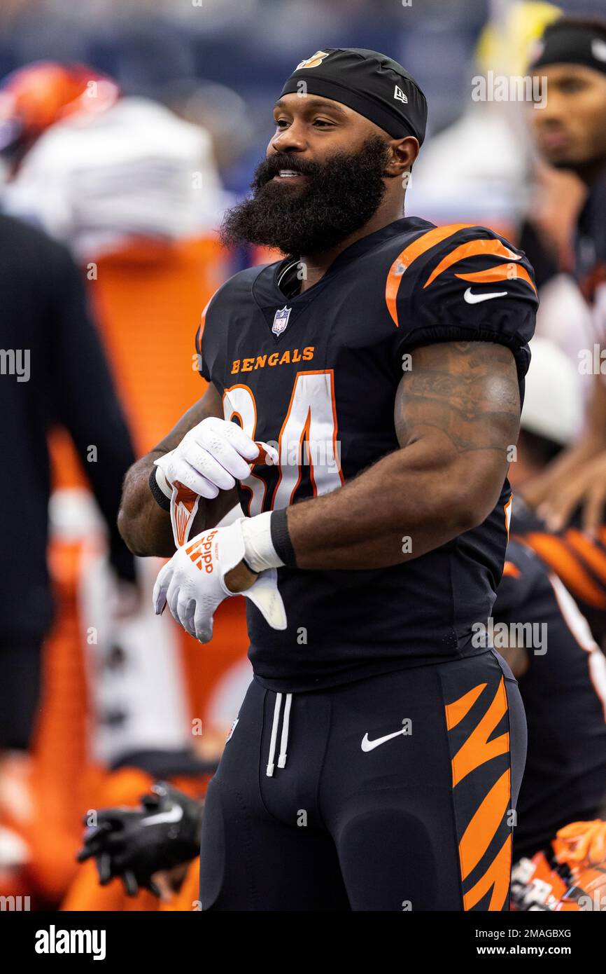 Cincinnati Bengals running back Samaje Perine (34) is seen during an ...