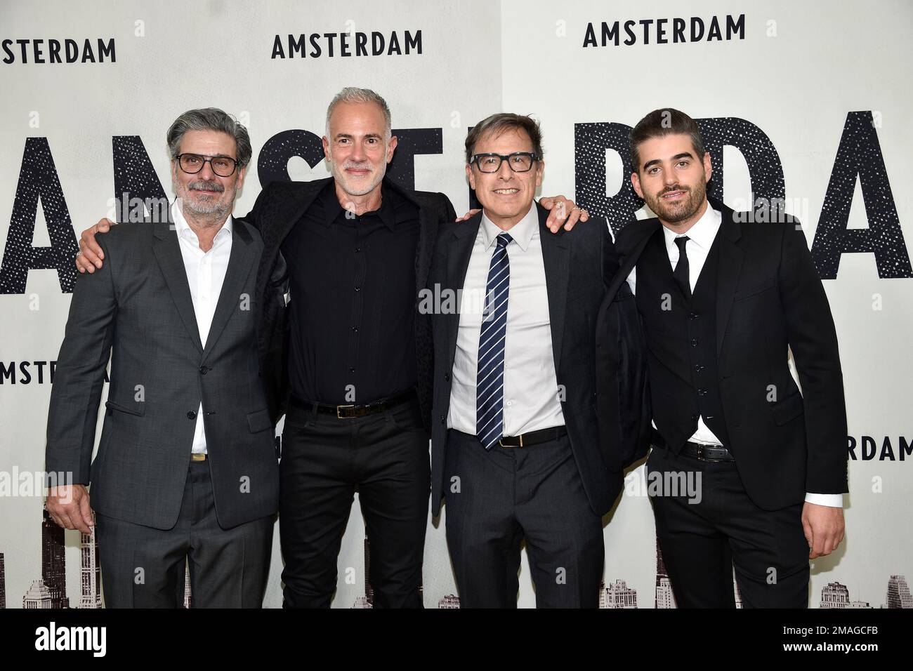 Anthony Katagas, left, Yariv Milchan, David O. Russell and Matthew ...