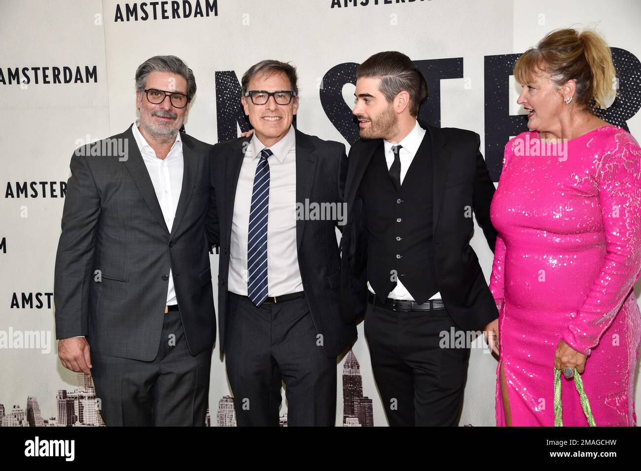 Anthony Katagas, left, David O. Russell, Matthew Budman and Holly Davis ...