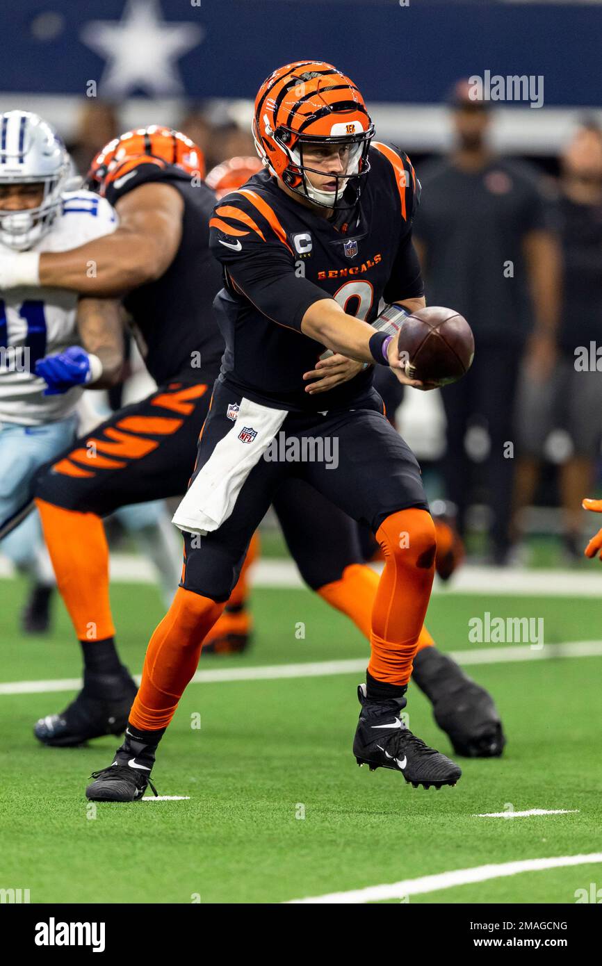 Cincinnati Bengals quarterback Joe Burrow (9) is seen during an NFL ...