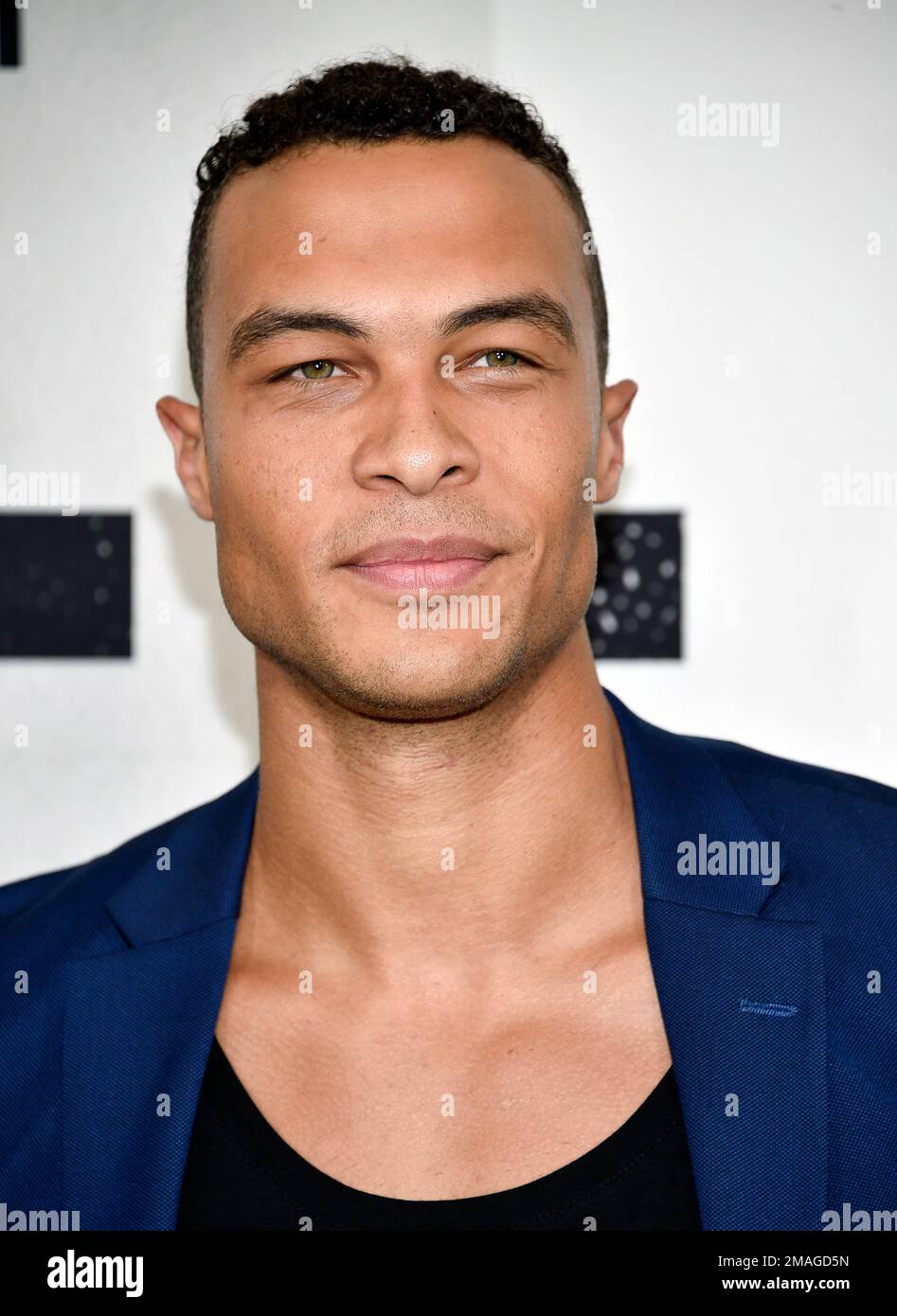 Dale Moss attends the world premiere of "Amsterdam" at Alice Tully Hall ...