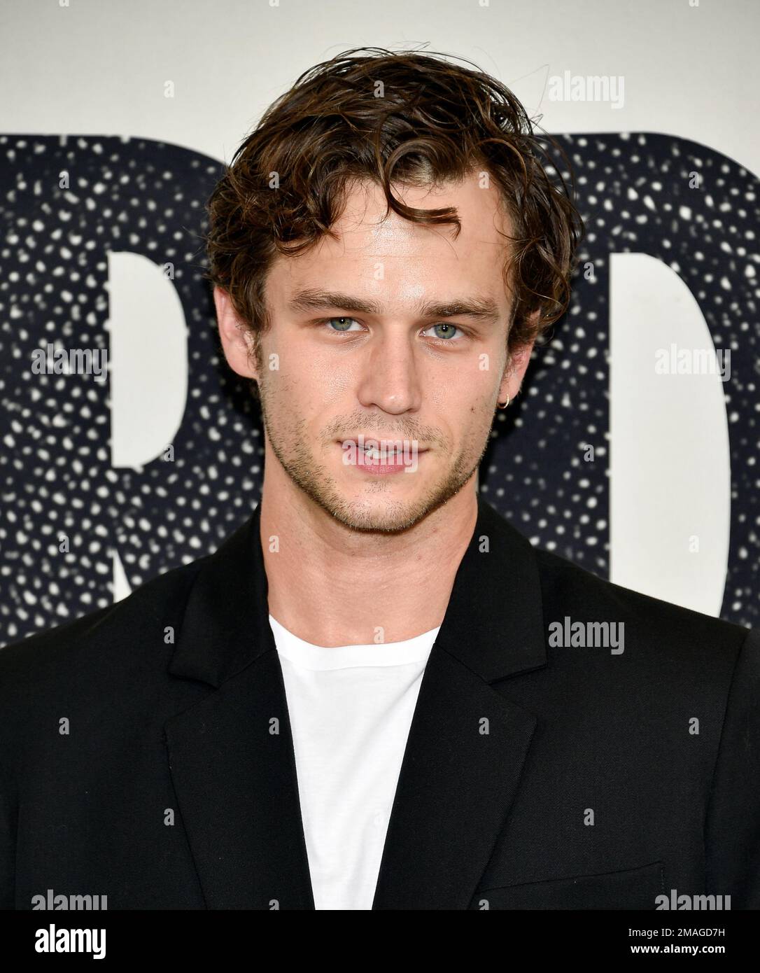 Brandon Flynn attends the world premiere of "Amsterdam" at Alice Tully ...