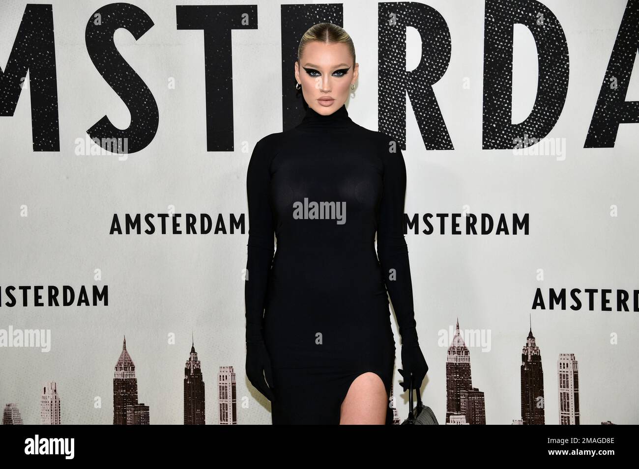 Meredith Duxbury attends the world premiere of "Amsterdam" at Alice ...