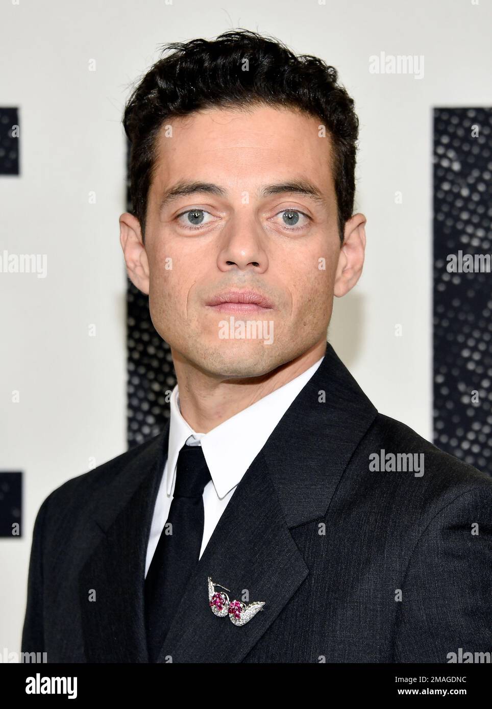 Rami Malek attends the world premiere of "Amsterdam" at Alice Tully ...