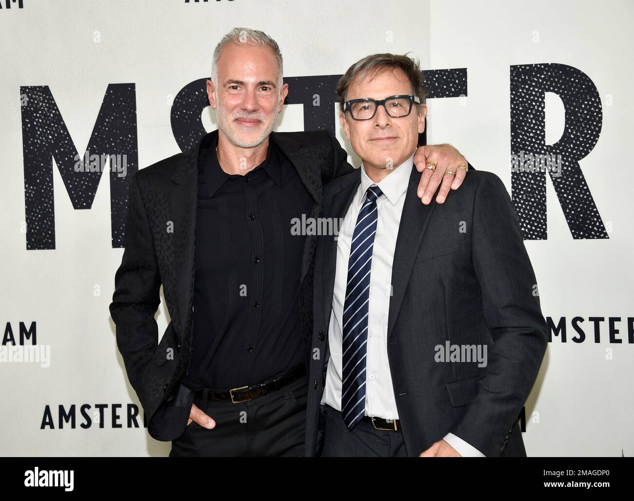 Producer Yariv Milchan, left, and David O. Russell attend the world ...