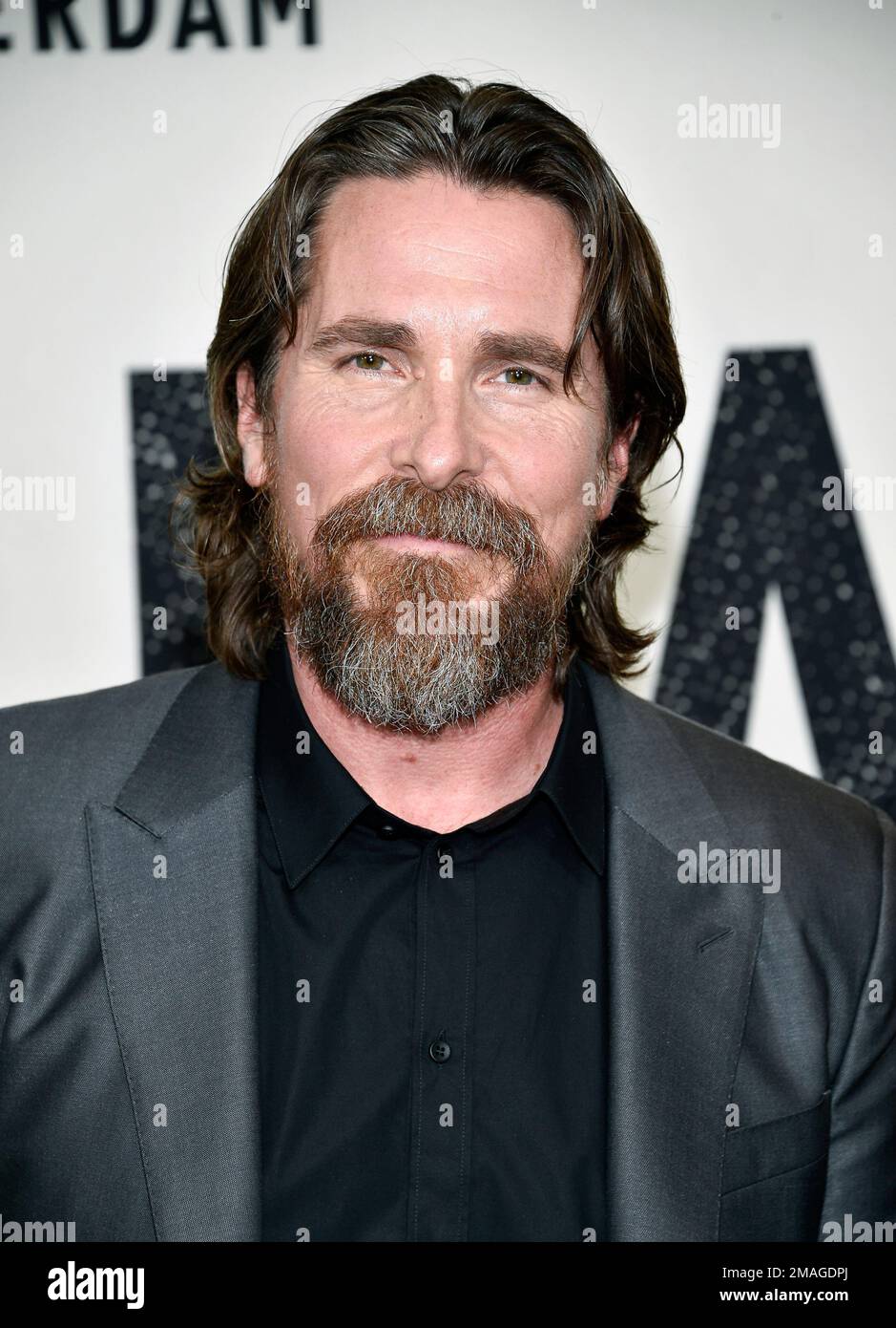 Christian Bale attends the world premiere of "Amsterdam" at Alice Tully ...