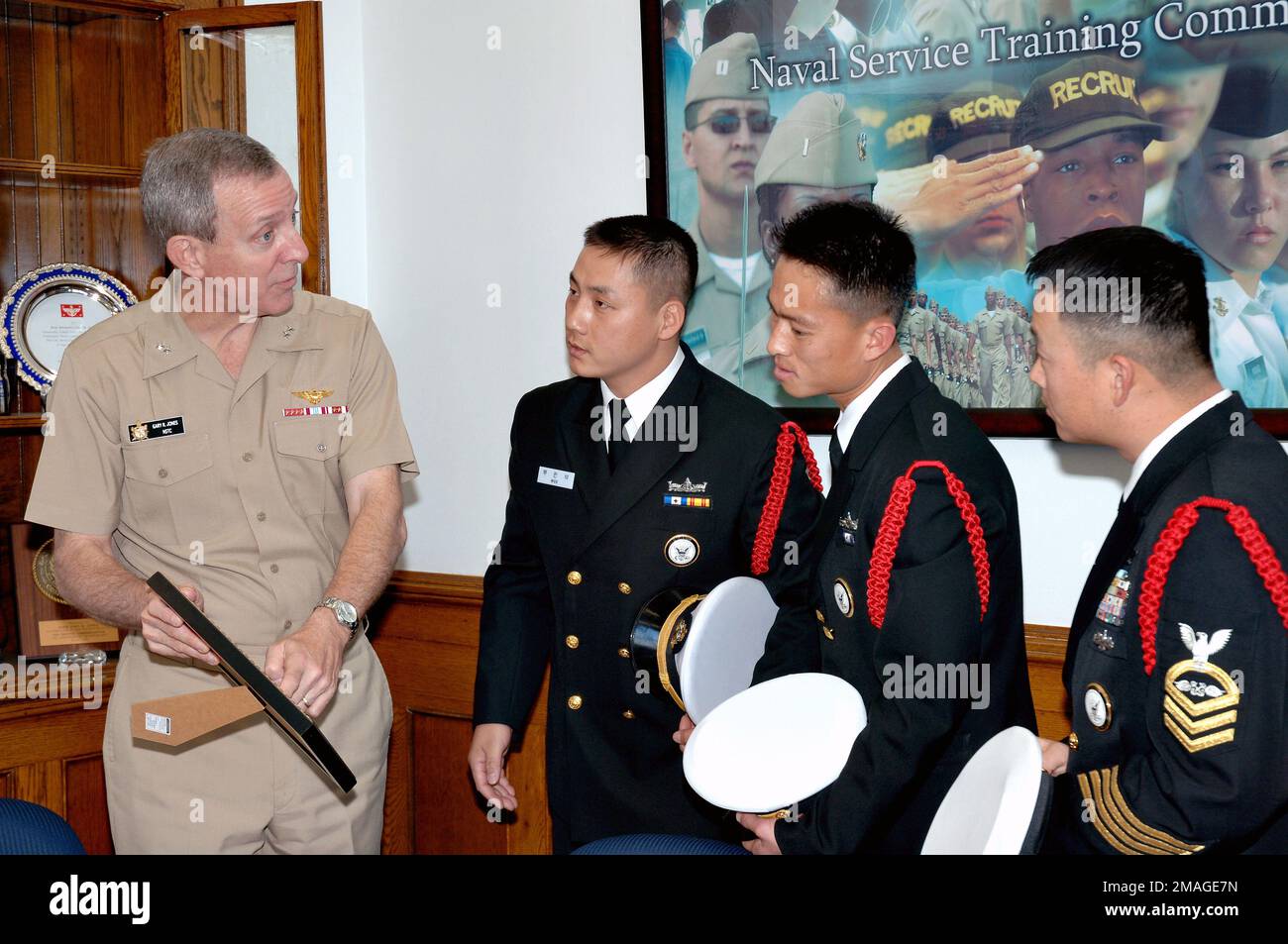 Naval recruit training command great lakes hi-res stock photography and ...