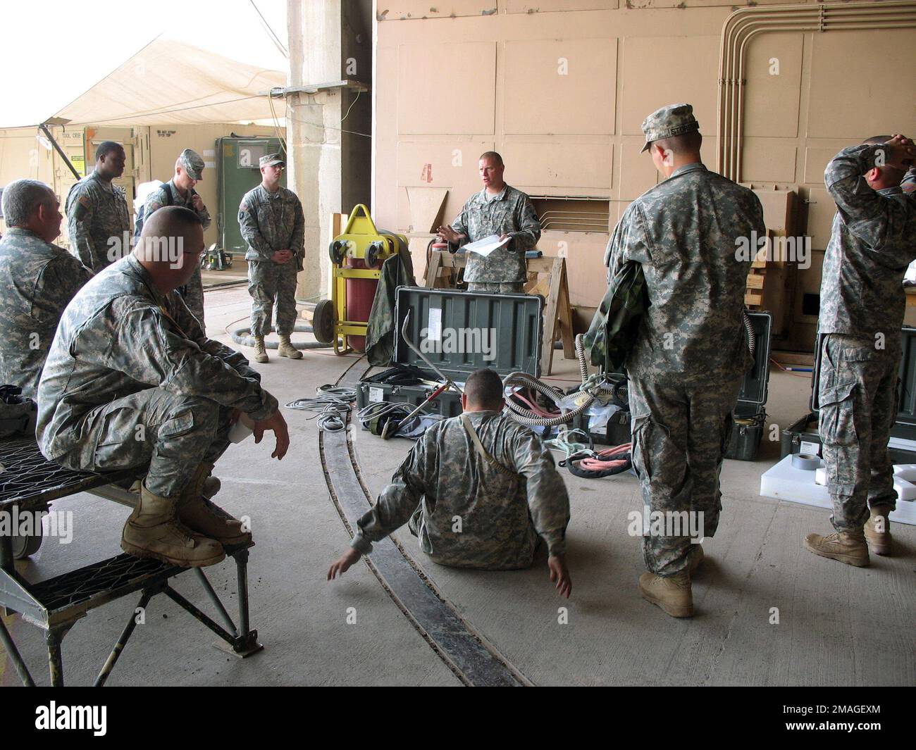 061006-A-5332O-053. Base: Logistical Storage Area Anaconda State ...