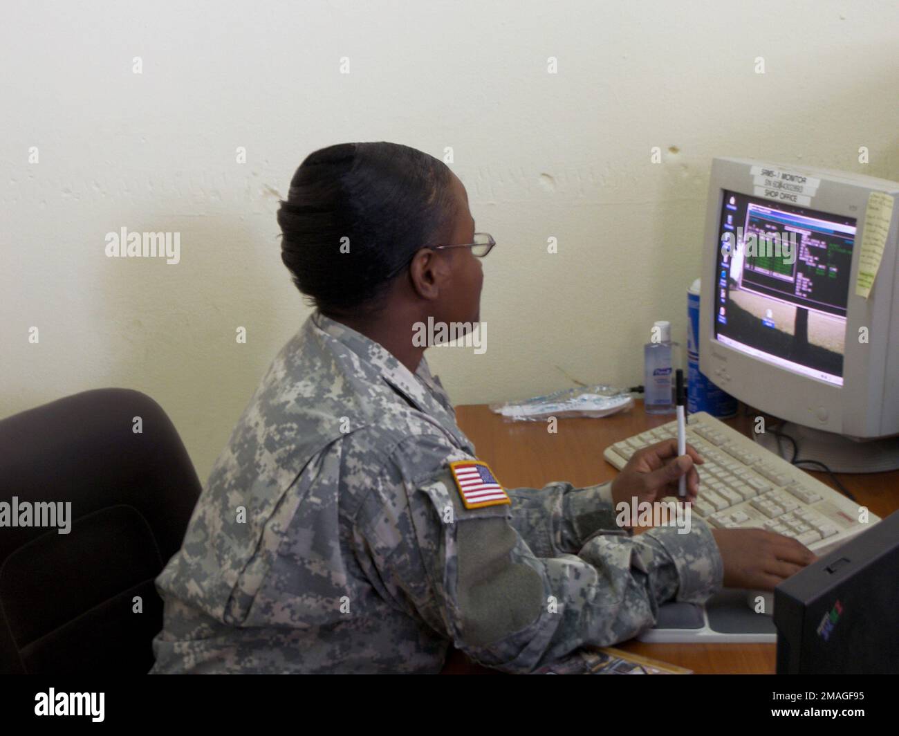 061031-A-5168K-033. Base: Logistical Storage Area Anaconda State ...