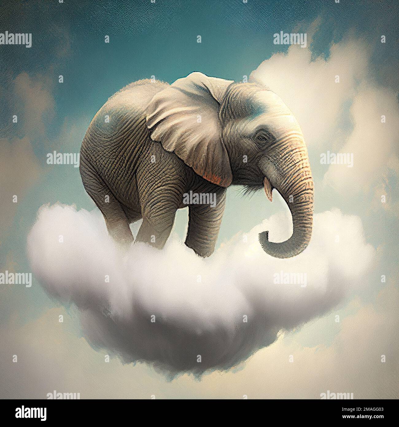 Elephant cloud hi-res stock photography and images - Alamy