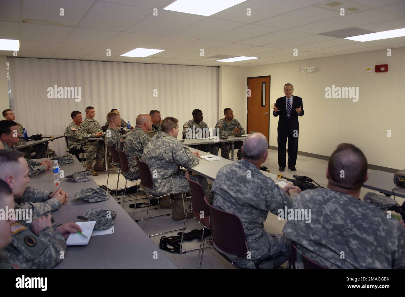 Military personnel at fort riley hi-res stock photography and images ...