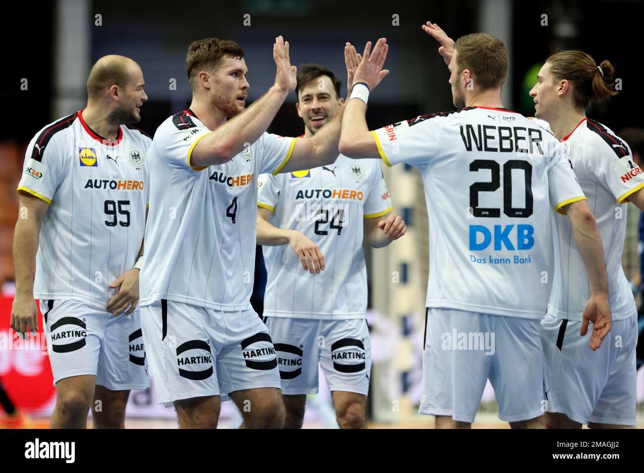 Kattowitz, Poland. 19th Jan, 2023. Handball: World Cup, Germany ...