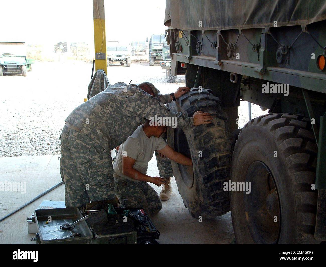 061207-A-8363C-018. Base: Logistical Storage Area Anaconda State ...