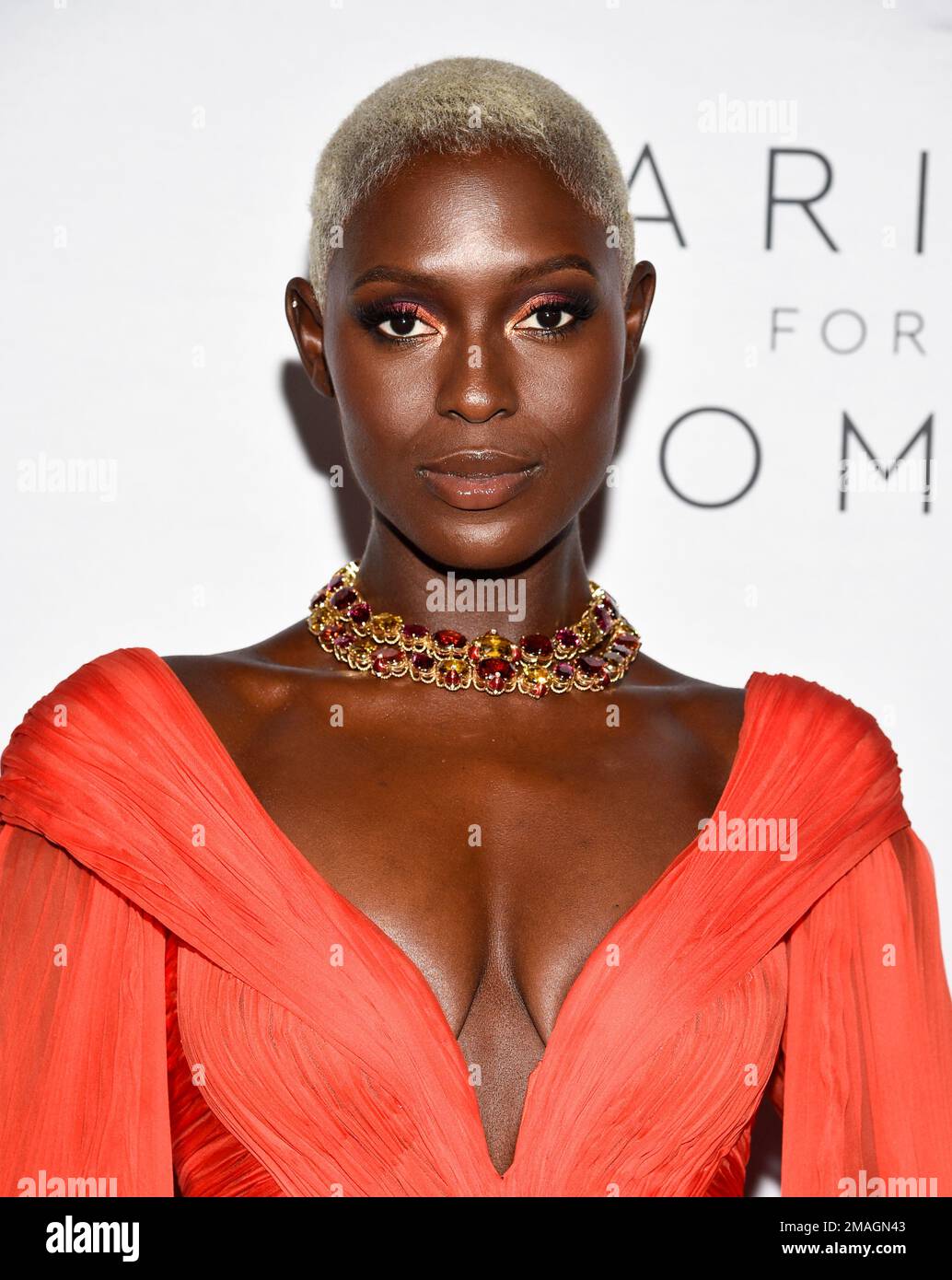 Jodie Turner-Smith attends the Kering Foundation's Caring For Women Dinner at The Pool on ...