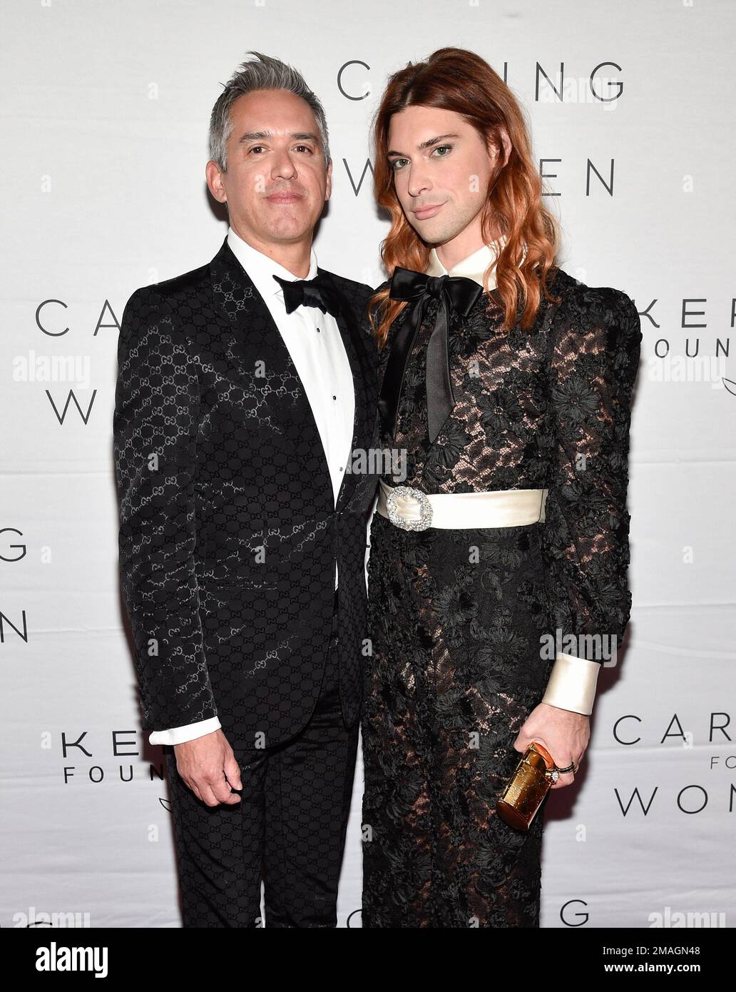Cristobal Alex, left, and Kyle Ferari-Munoz attend the Kering Foundation's Caring For Women ...