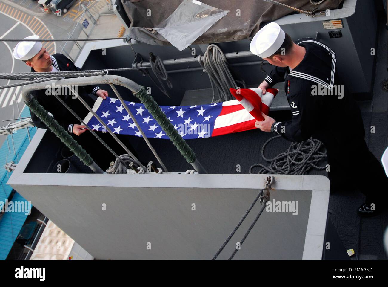 061220-N-6106R-057. [Complete] Scene Caption: U.S. Navy Quartermaster ...