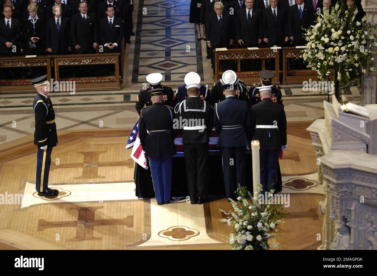 070102-F-0207D-092. Subject Operation/Series: PRES. FORD FUNERAL ...