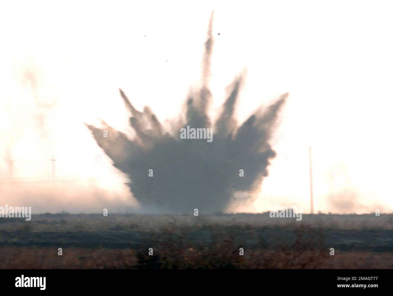 Artillery shell exploxion hi-res stock photography and images - Alamy