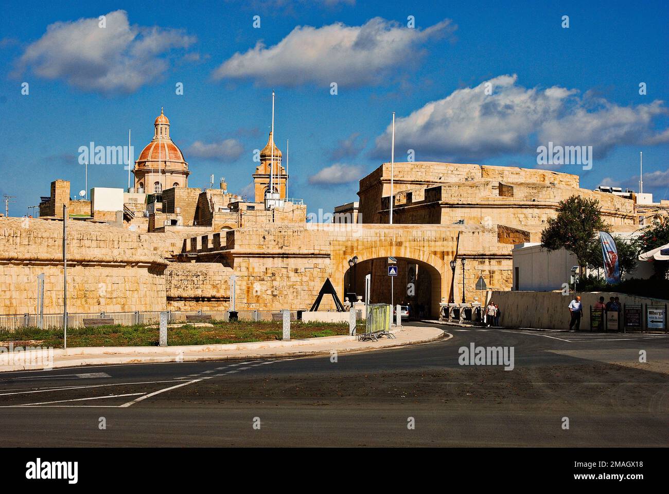 Malta at war Museum in Vittoriosa in Maltese island Stock Photo - Alamy