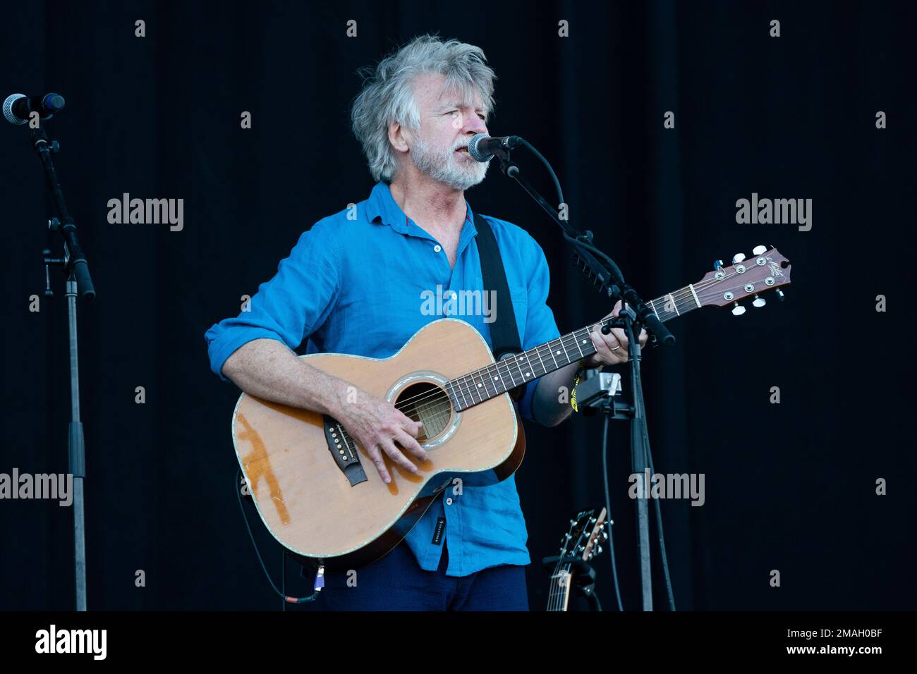 Neil Finn of Crowded House performs at Bourbon and Beyond Music ...
