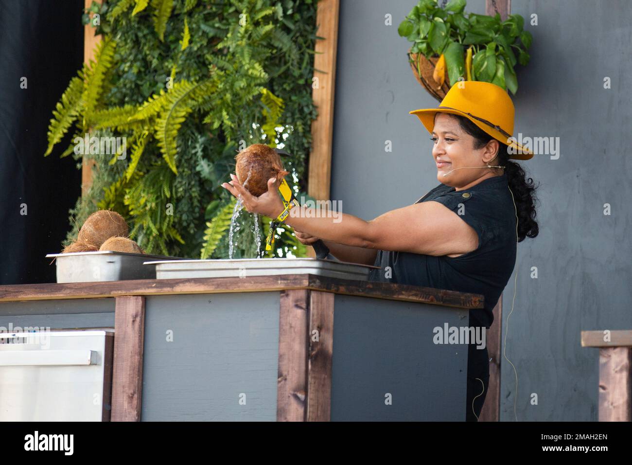 Sam Fore is seen at Bourbon and Beyond Music Festival at Kentucky ...