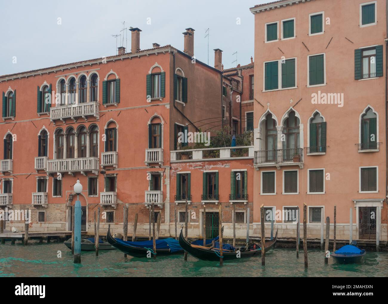 Buildings on the Grand Canal. Venice, Italy Stock Photo - Alamy