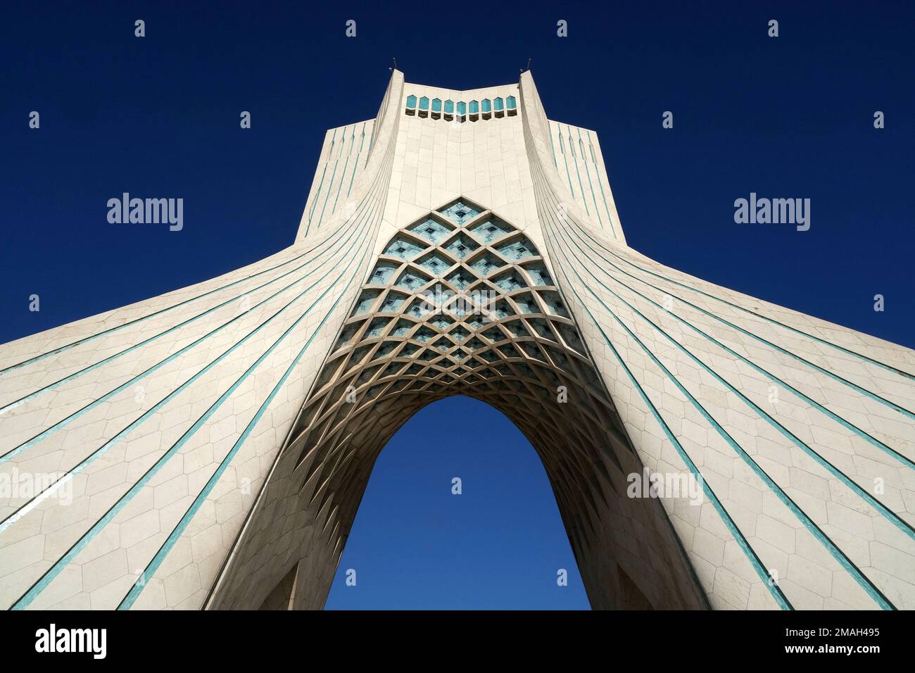 Azadi (Freedom) monument tower is seen in Tehran, Iran, Friday, Sept ...