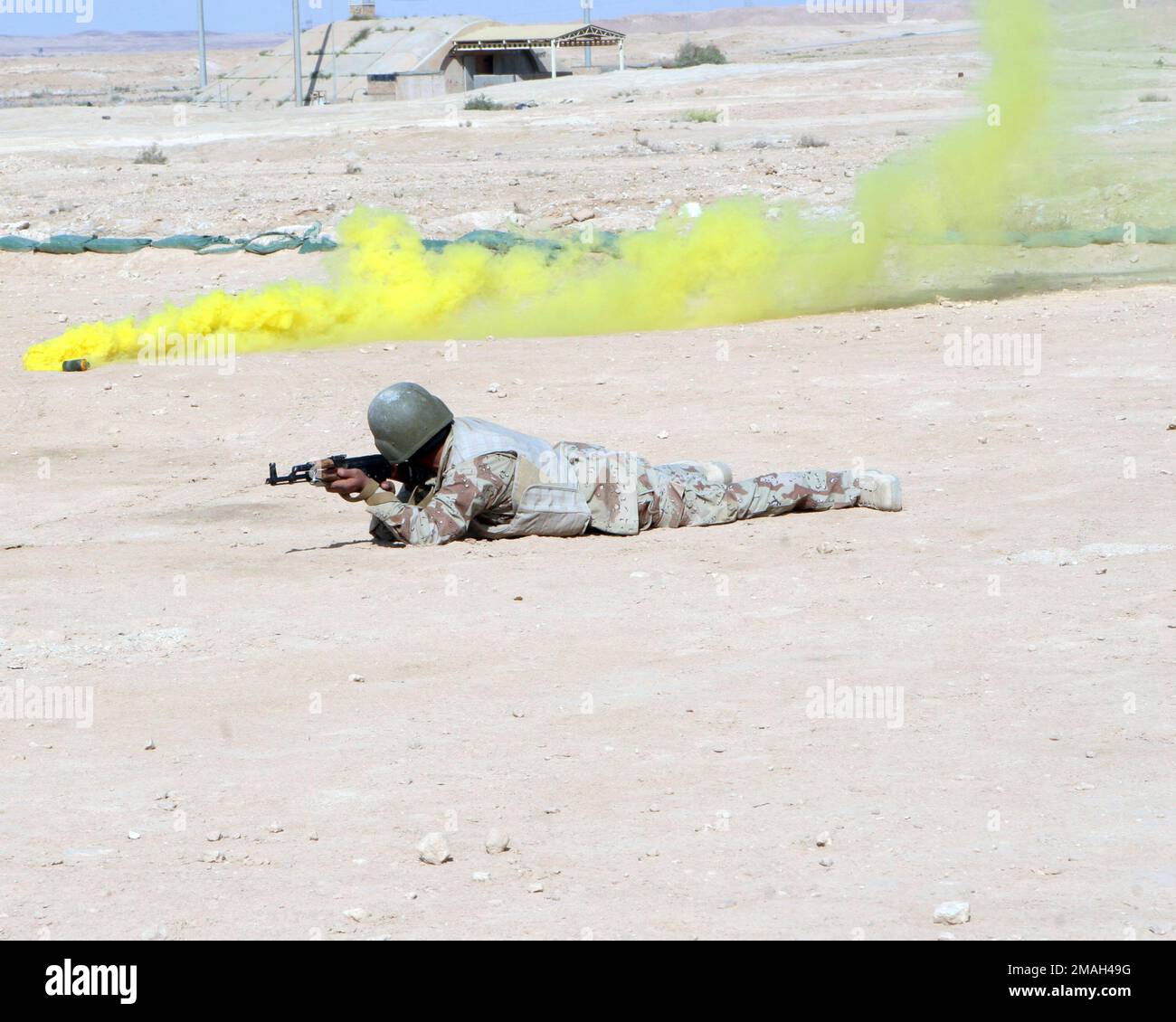070320-M-7404B-003. [Complete] Scene Caption: An Iraqi Army Soldier in ...