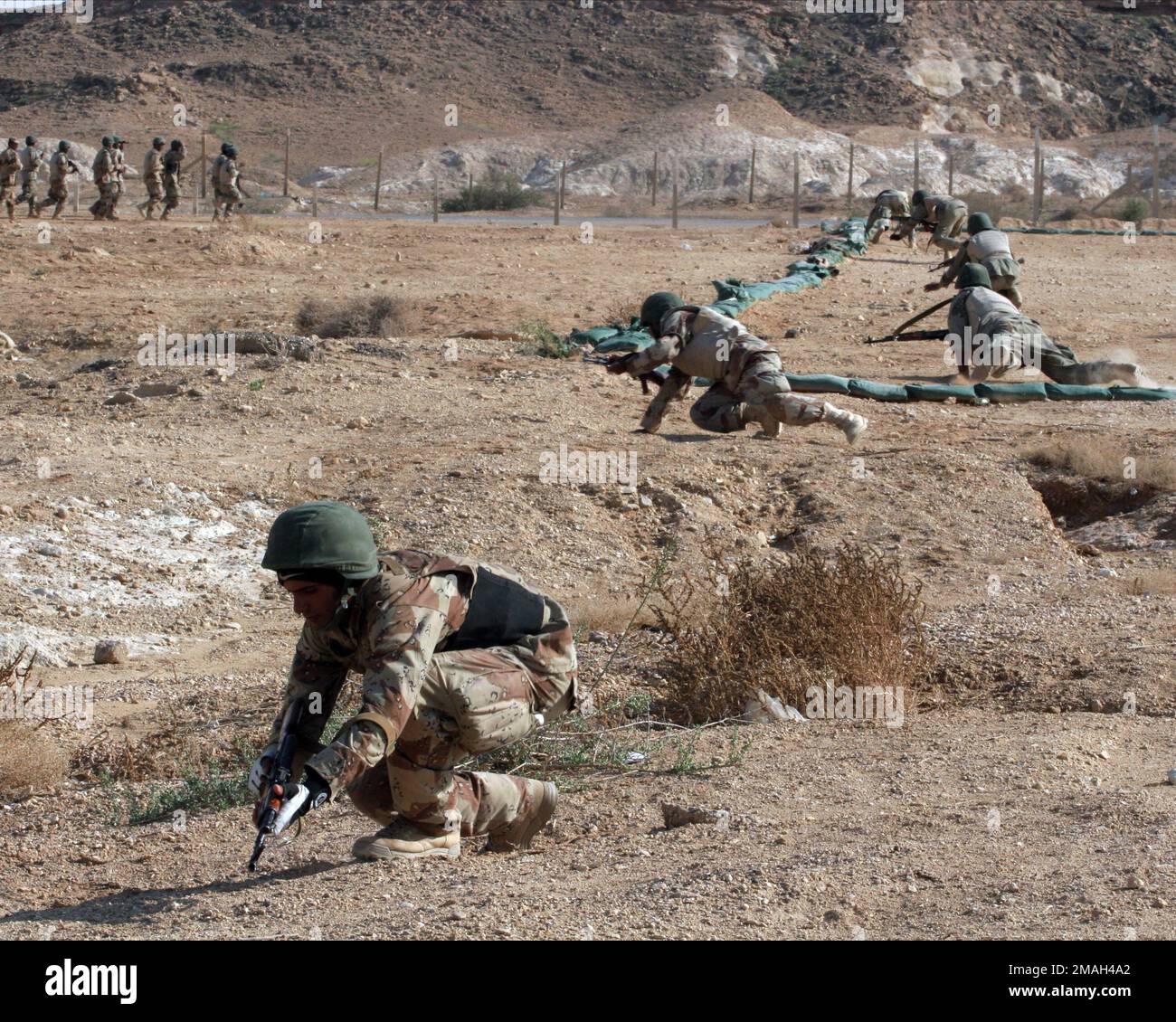 070320-M-7404B-019. [Complete] Scene Caption: Iraqi Army Soldiers in ...