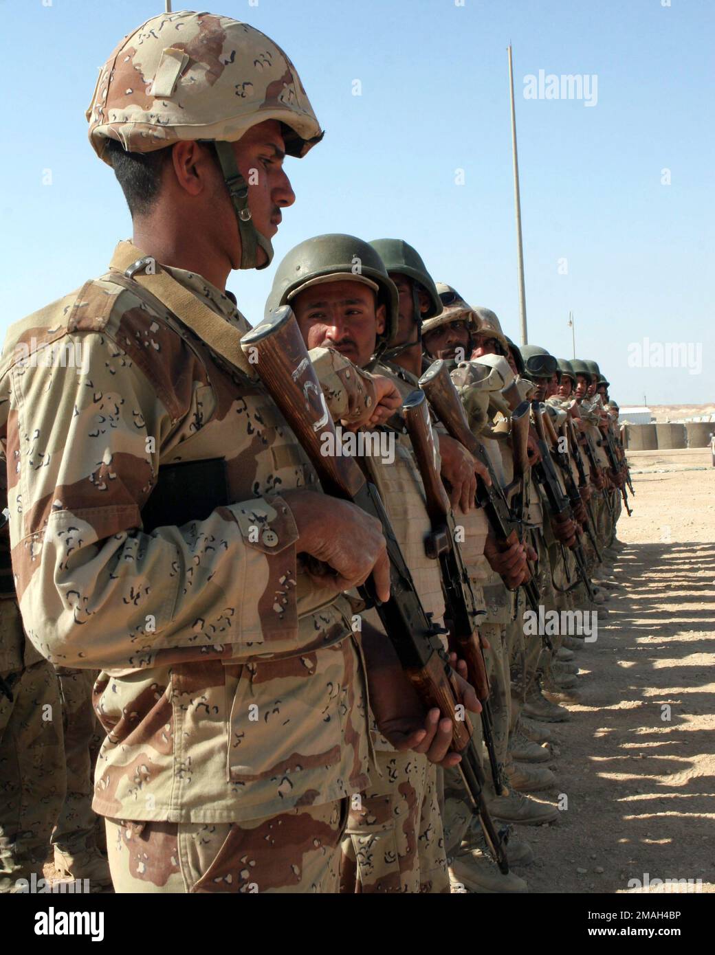 070320-M-7404B-001. [Complete] Scene Caption: Iraqi Army Soldiers in ...