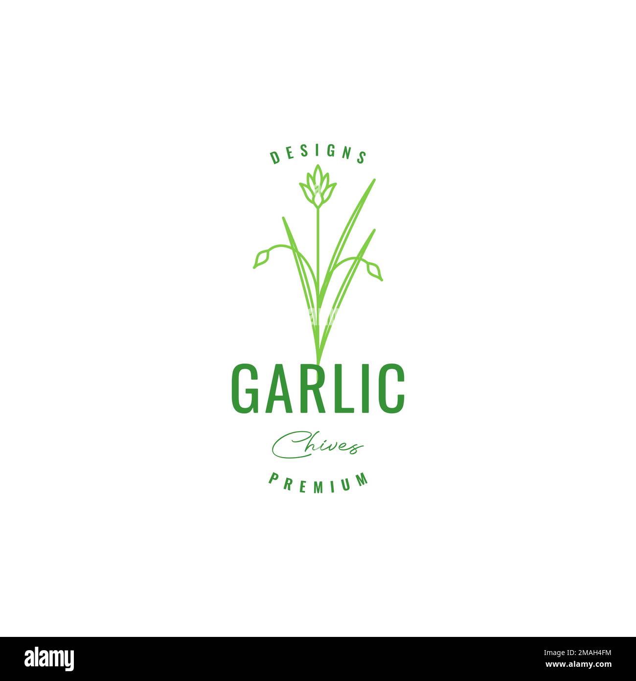 Garlic logo Stock Vector Images - Alamy