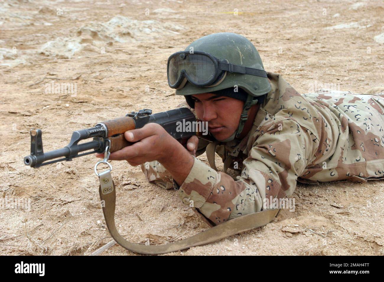 070324-M-2166H-032. [Complete] Scene Caption: An Iraqi Army Soldier in ...