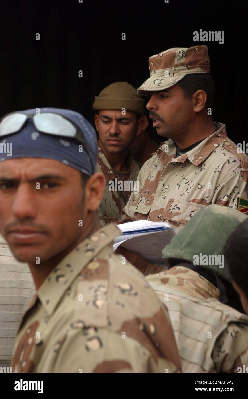 070324-M-2166H-057. [Complete] Scene Caption: An Iraqi Army Soldier ...