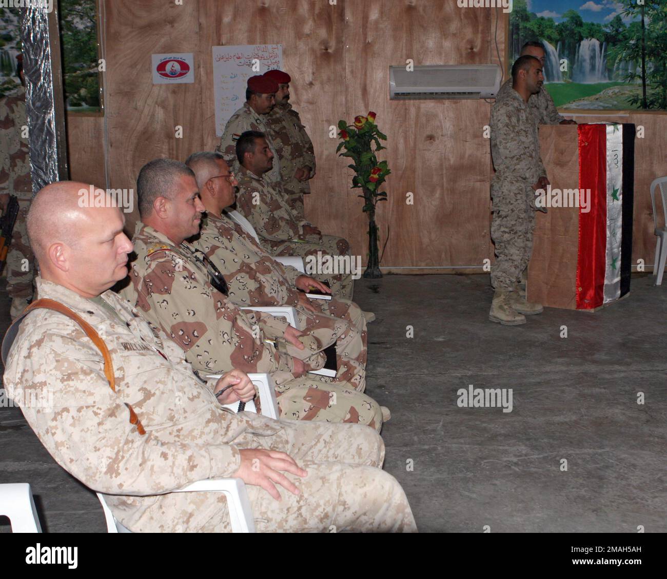 070324-M-7404B-003. [Complete] Scene Caption: LT. COL. Glen S. Williams ...